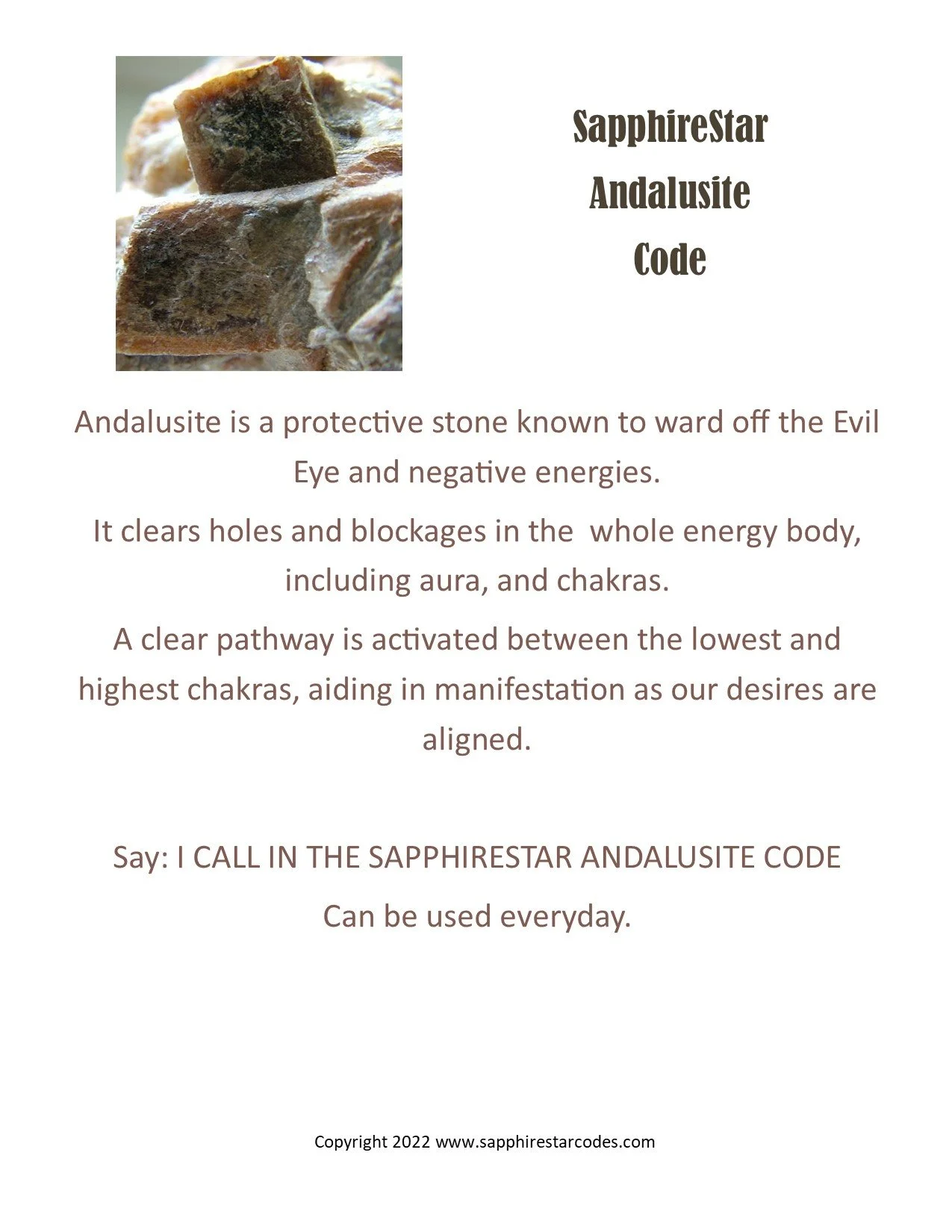 Crystal Codes Nelle Mack