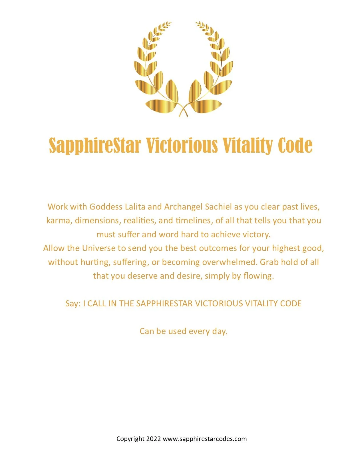 Graces of Mary Code — Nelle Mack