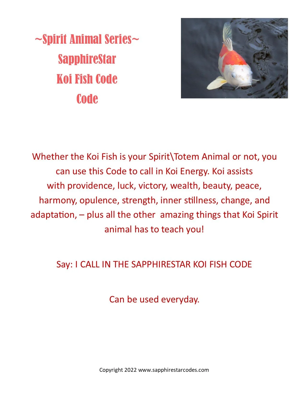 Spirit Animal Codes — Nelle Mack