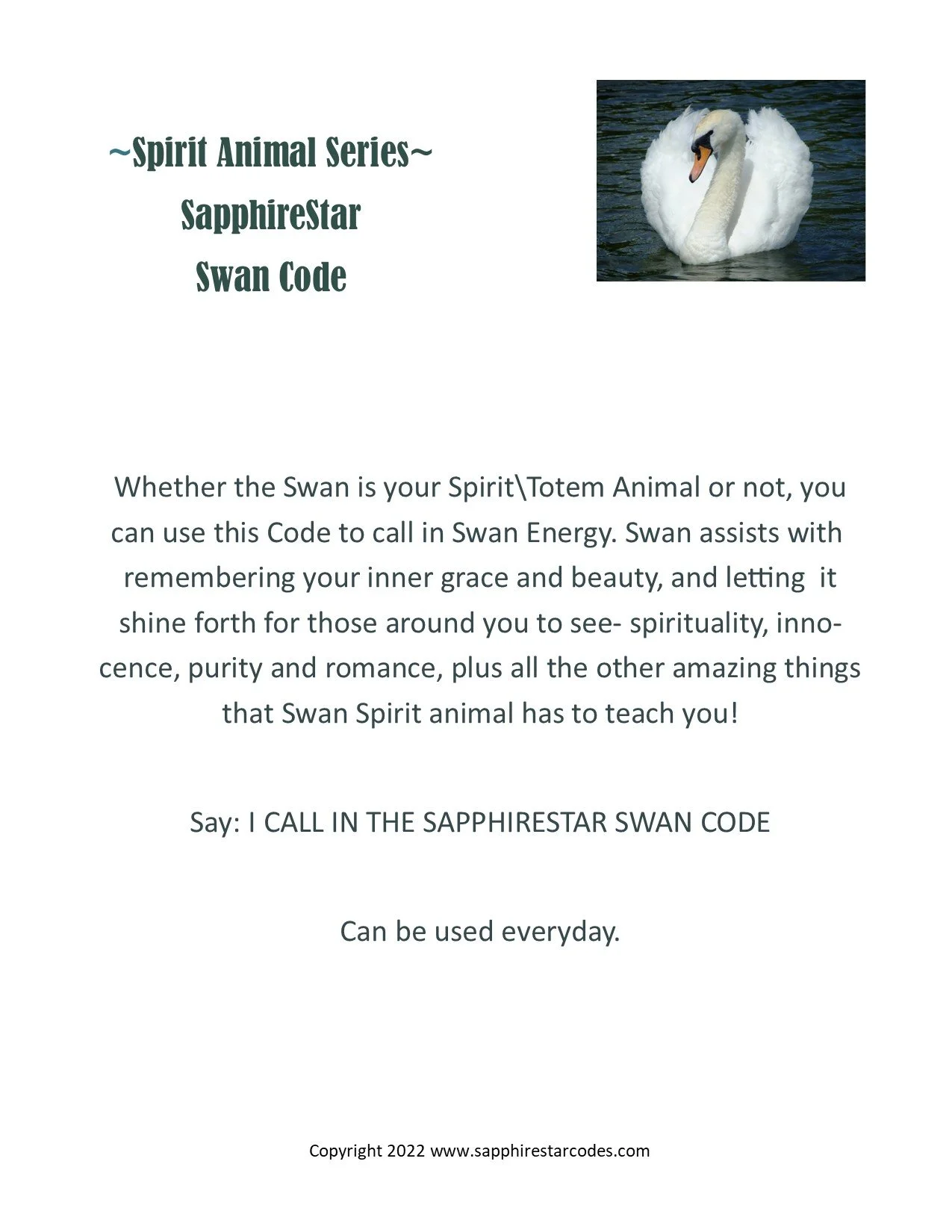 Spirit Animal Codes — Nelle Mack