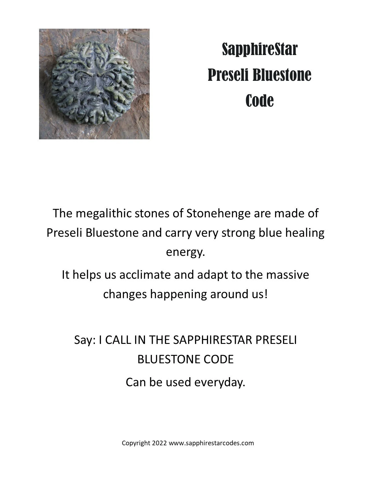 Crystal Codes — SapphireStar Codes