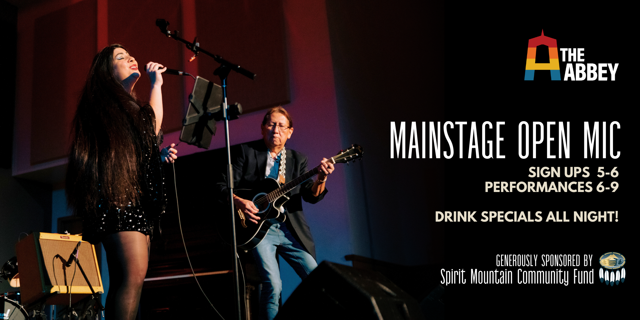 Main Stage Open Mic! — Alberta Abbey