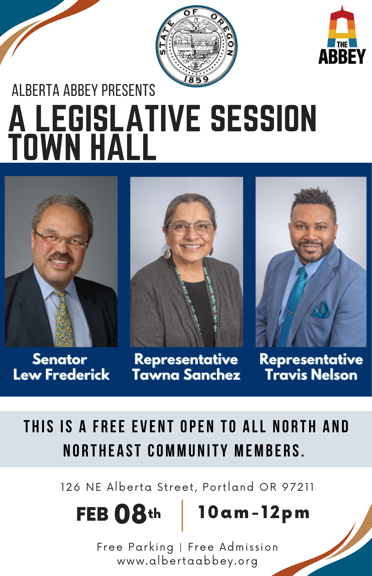Alberta Abbey Presents a Legislative Session Town Hall — Alberta Abbey