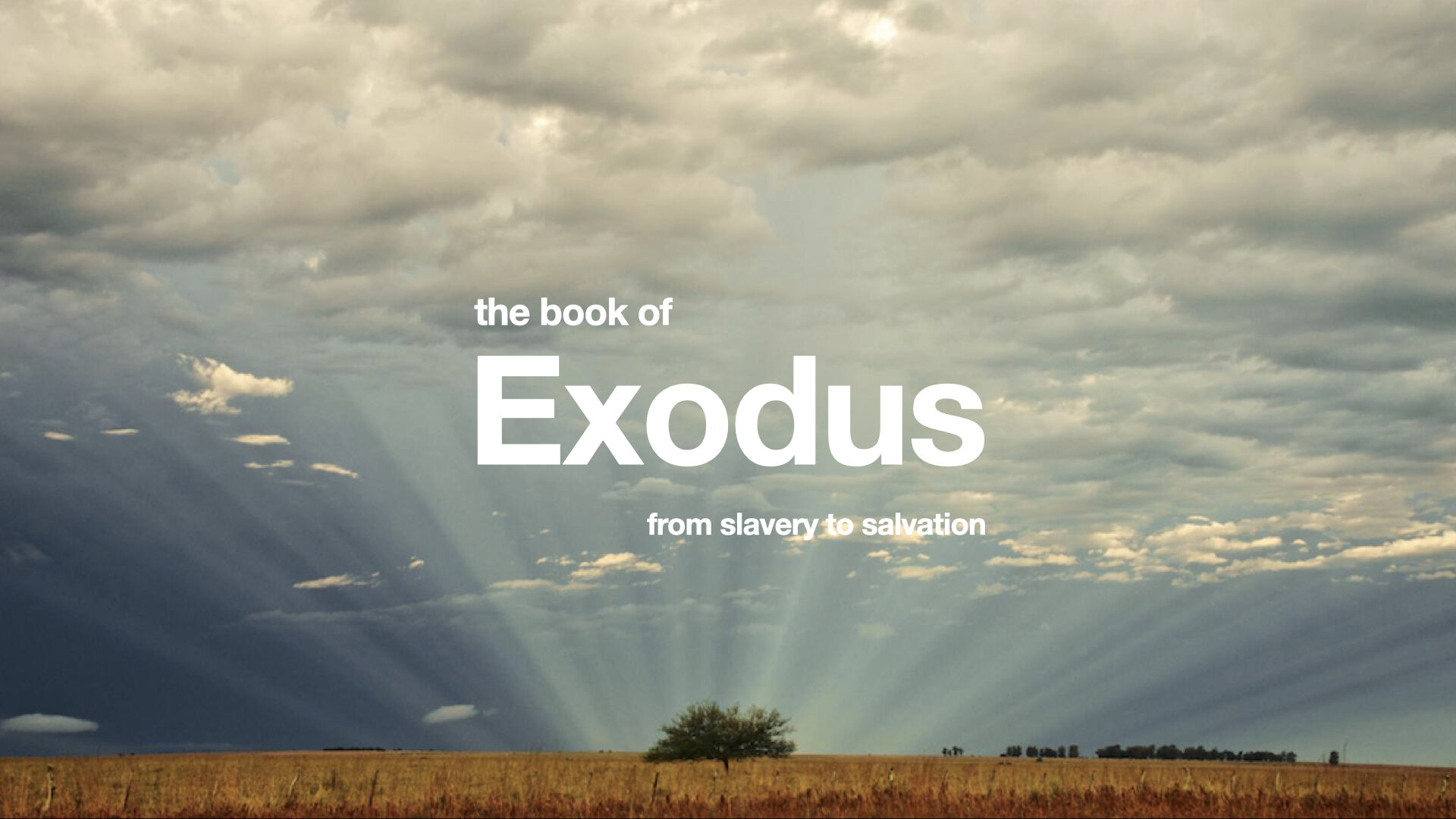 Exodus 20 (The Ten Commandments) — 2nd & 3rd Rathfriland Presbyterian ...