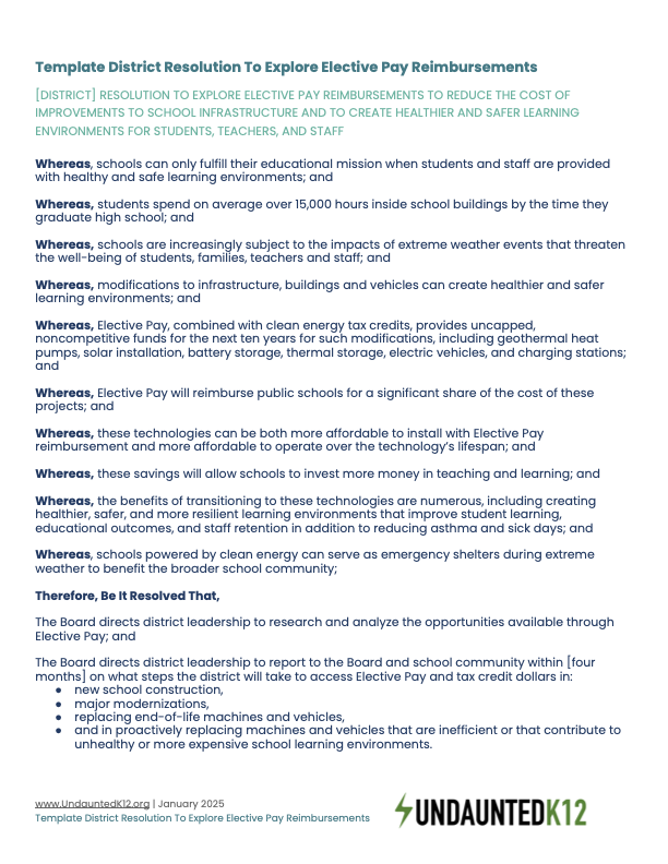 School Board Toolkit — UndauntedK12