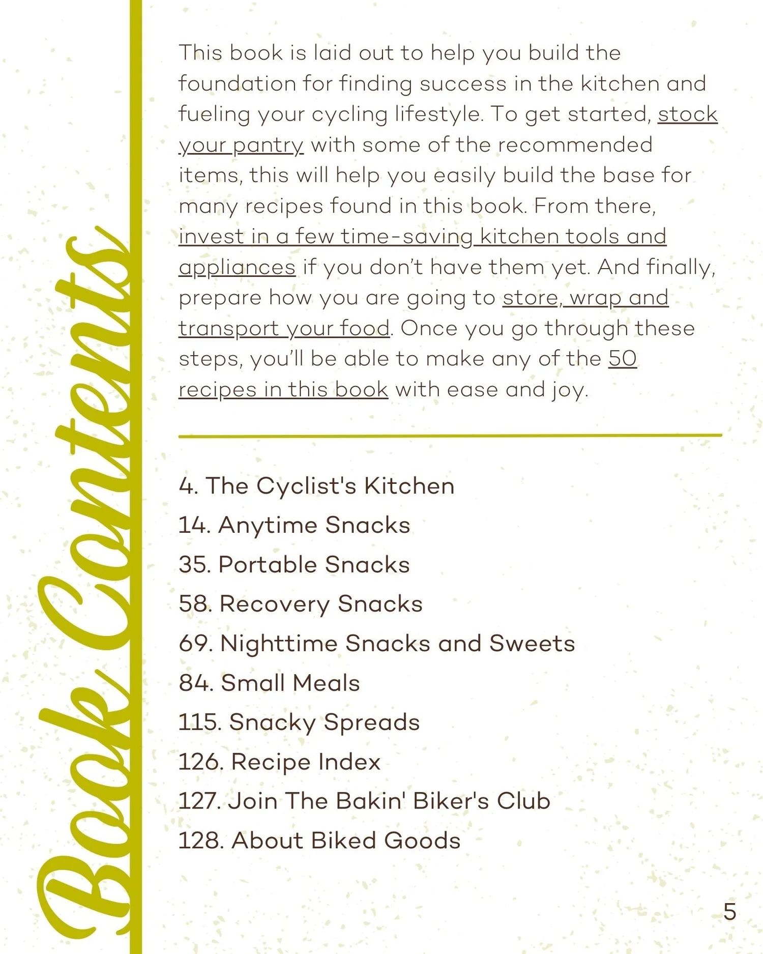 50 Homemade Cycling Recipes: Snacks, Small Meals and Spreads for ...