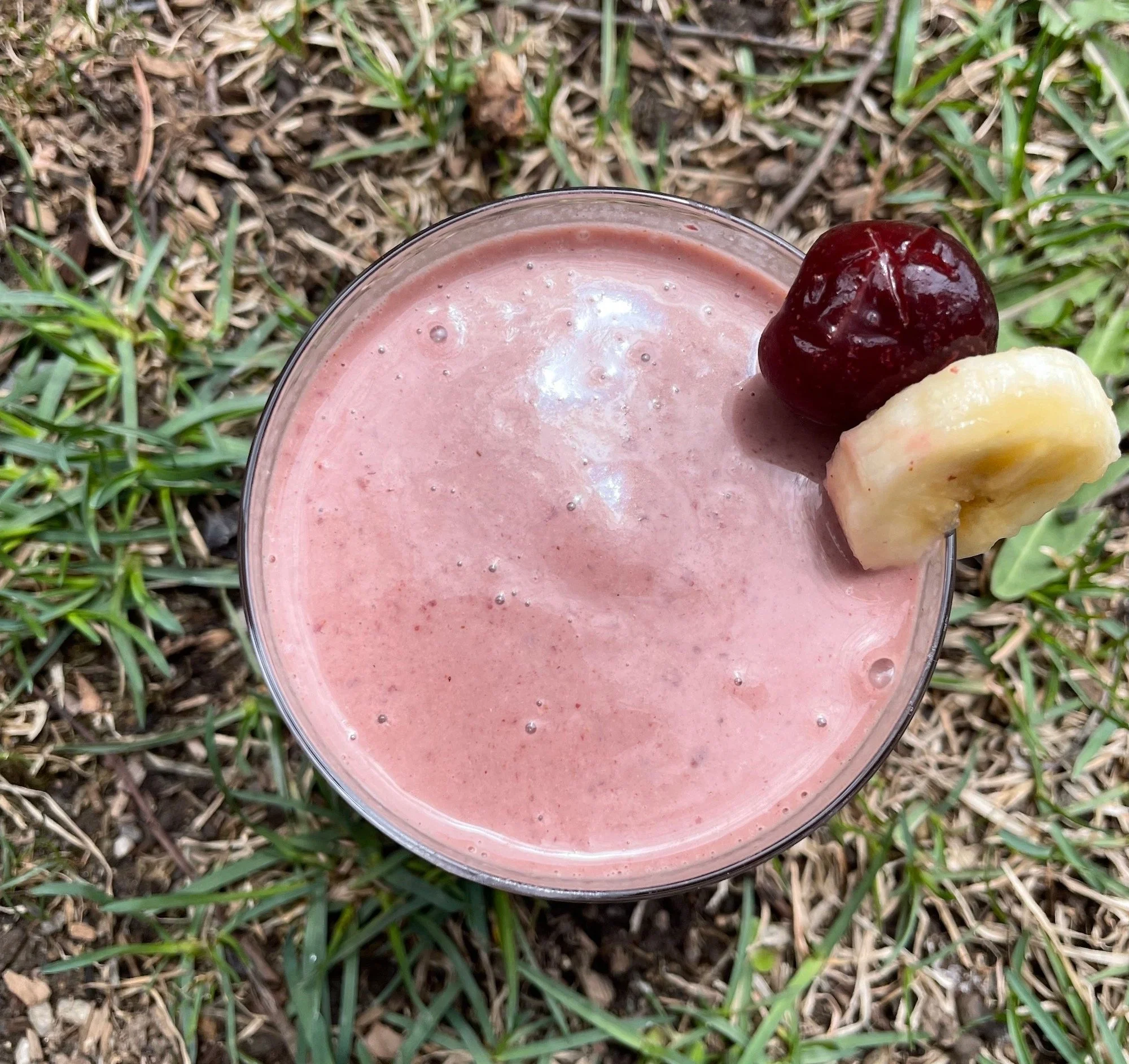 Tart Cherry and Banana Post-Ride Smoothie — Biked Goods