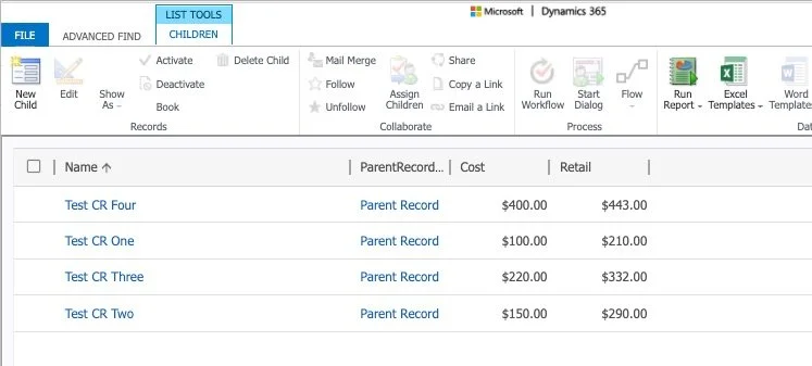 How can I use Power Automate to sum child record values in Dynamics 365? — the tin dog
