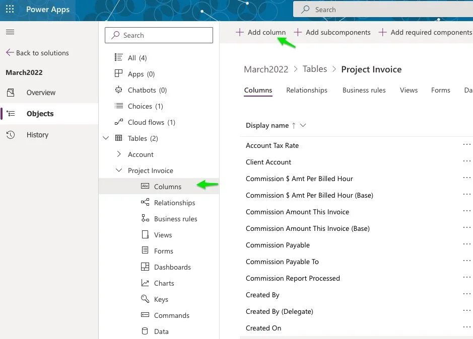 How do I add new Columns/Fields to Dynamics365? — the tin dog