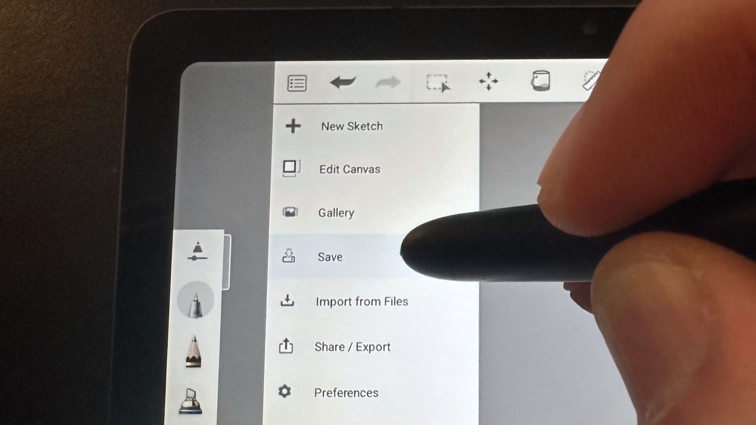 Getting Started on iPad and Android Tablets — Sketchbook