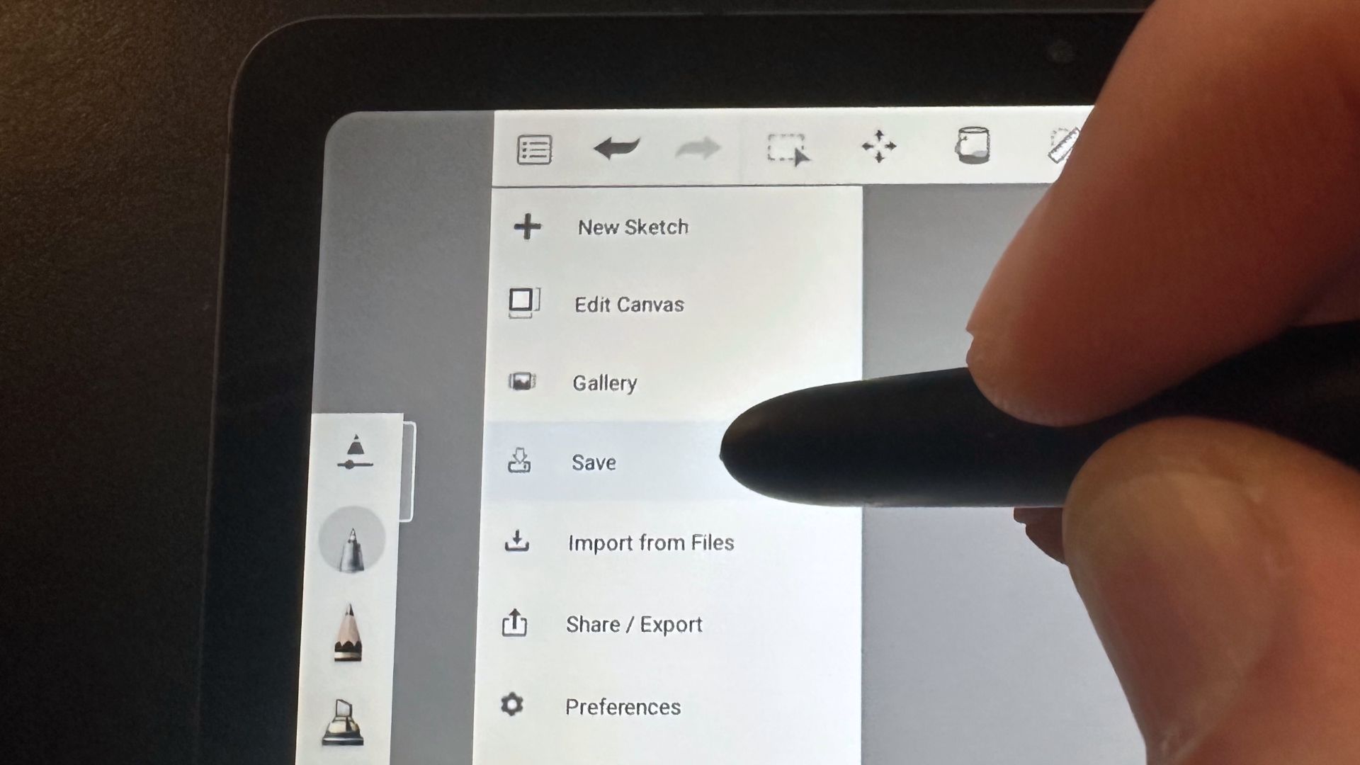 Getting Started on iPad and Android Tablets — Sketchbook
