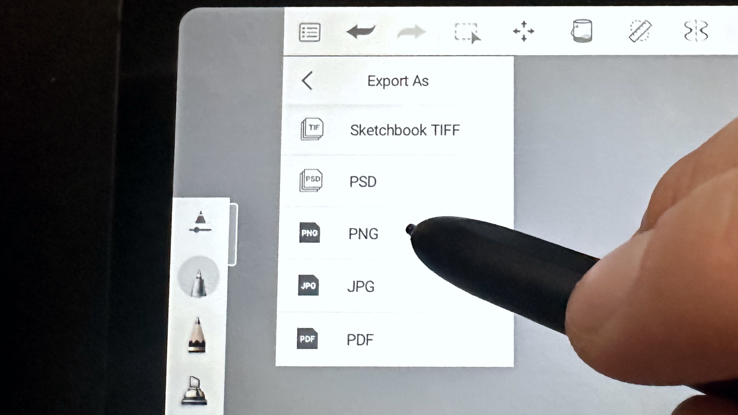 Getting Started on iPad and Android Tablets — Sketchbook