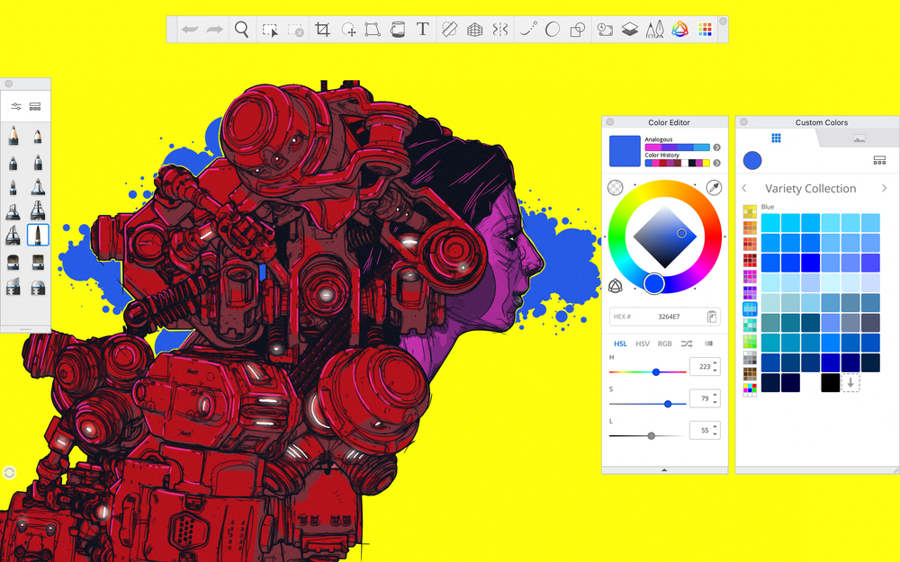 Sketchbook Pro on macOS — Sketchbook