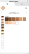 Skin tones palettes — Sketchbook