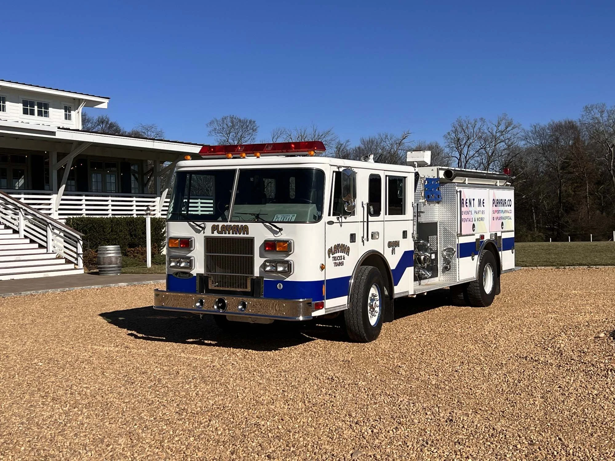 Fire Truck Rental Richmond VA, Fire Trucks For Parties, Rent a Fire Truck
