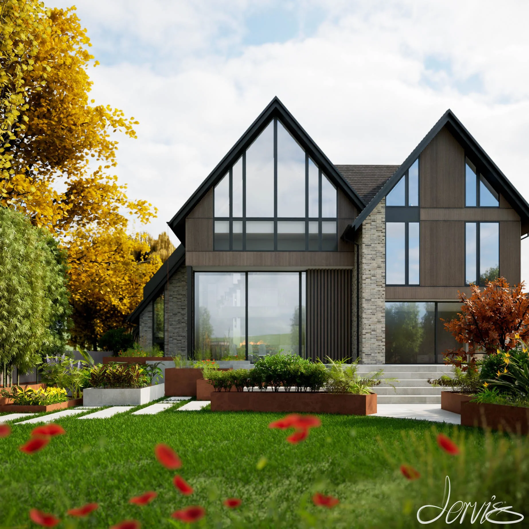 New Build Homes - Allestree, Derby — Jervis Design Architects ...