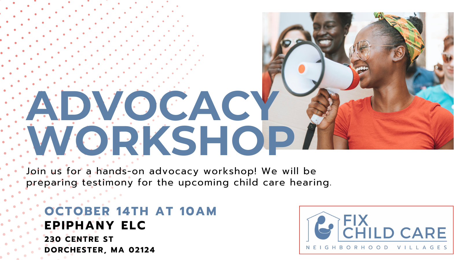 Advocacy Workshop — Neighborhood Villages