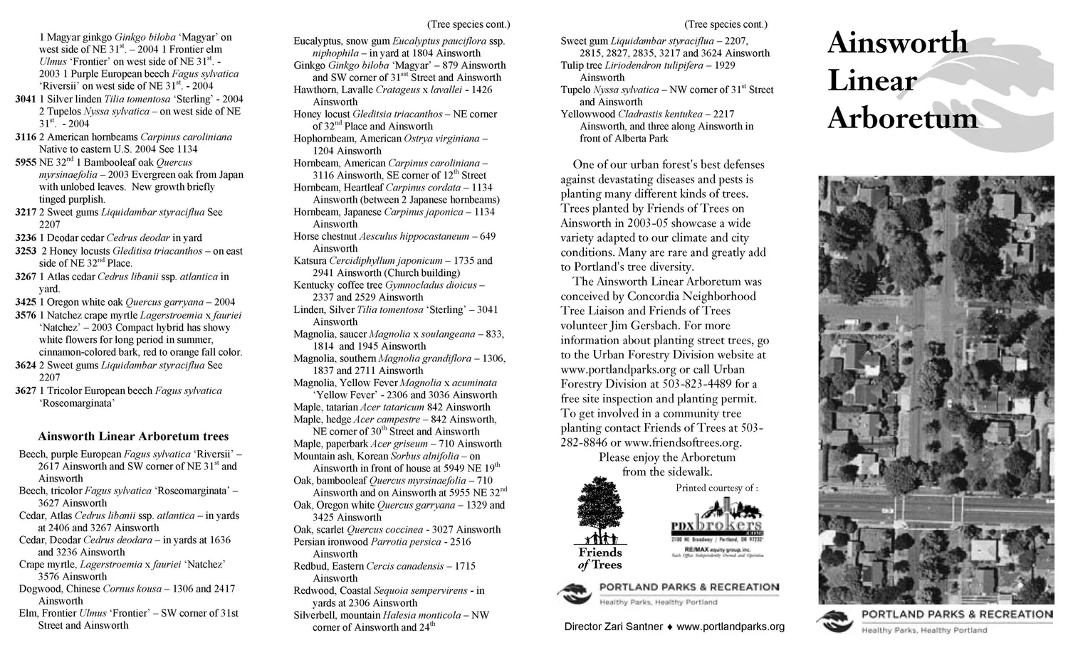 Maps and Routes — Ainsworth Linear Arboretum
