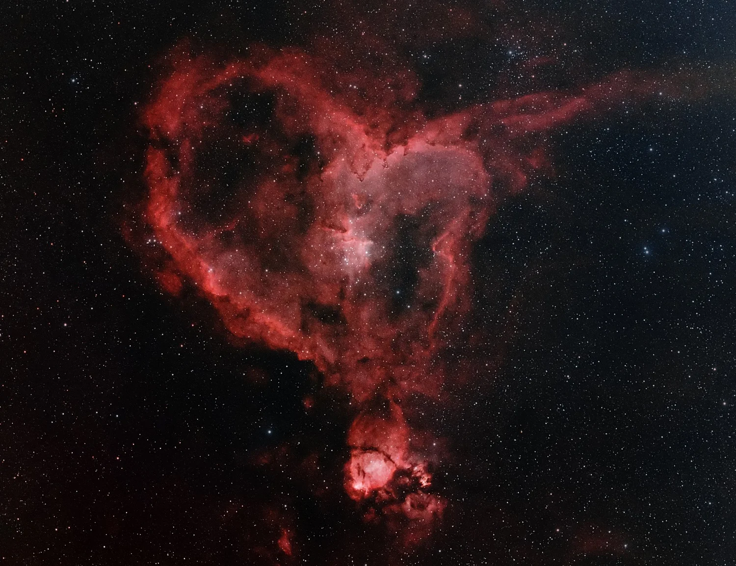 The Heart Nebula Wallpaper