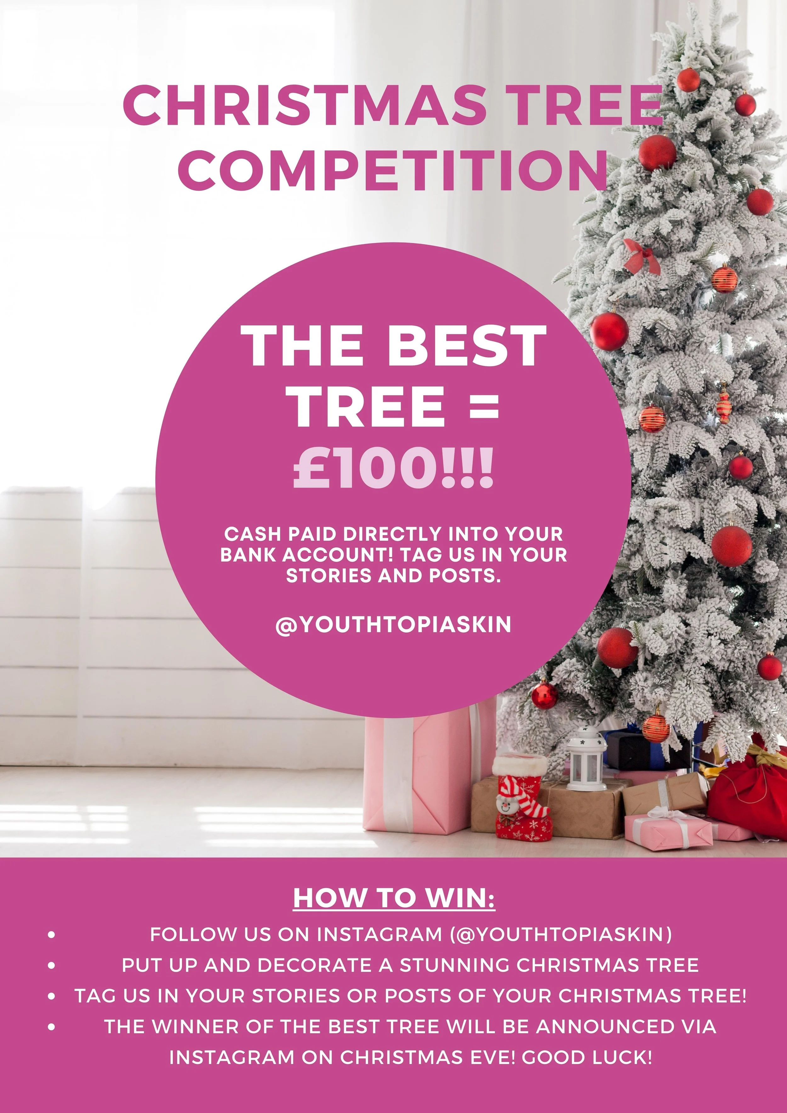 Best Christmas TREE Competition — youthtopiaskin
