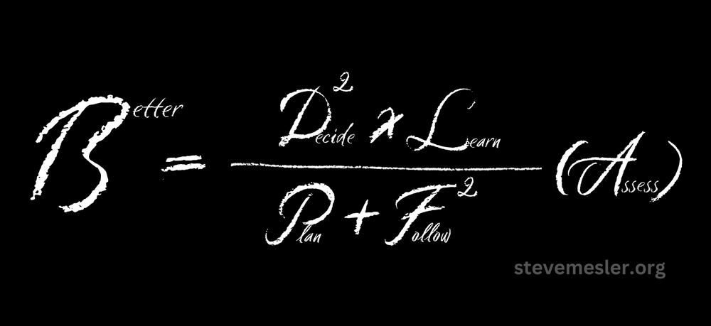 The Better Equation — Steve Mesler's Newsletter Archives 2021-Feb. 2025