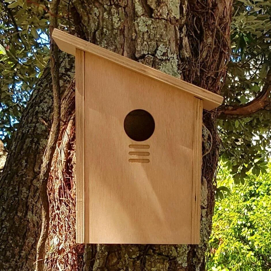 Kohab Ruru Birdhouse | Nesting Box for NZ Morepork (Ruru) — Kohab