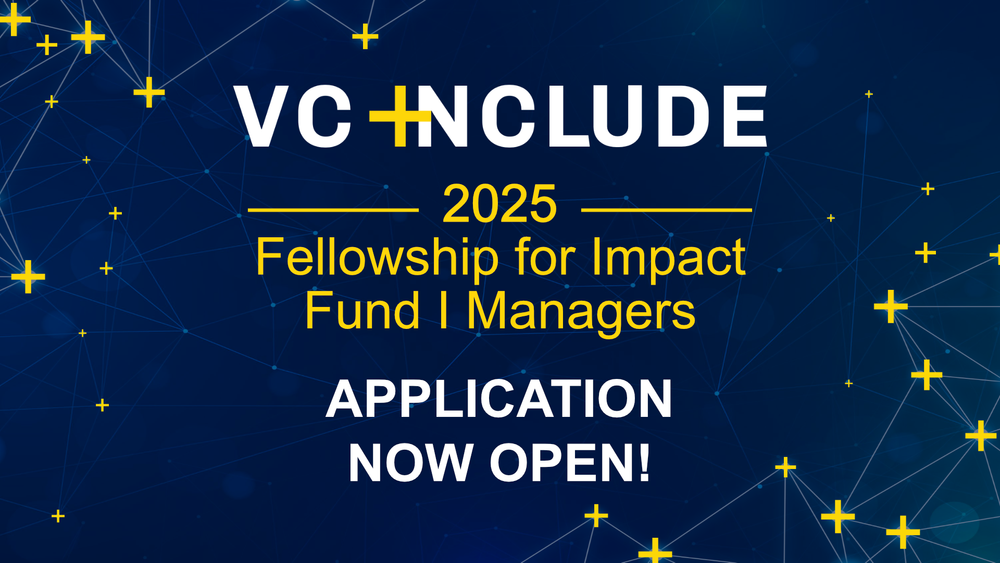 VC Include Fellowship for Impact Fund I Managers — VC Include