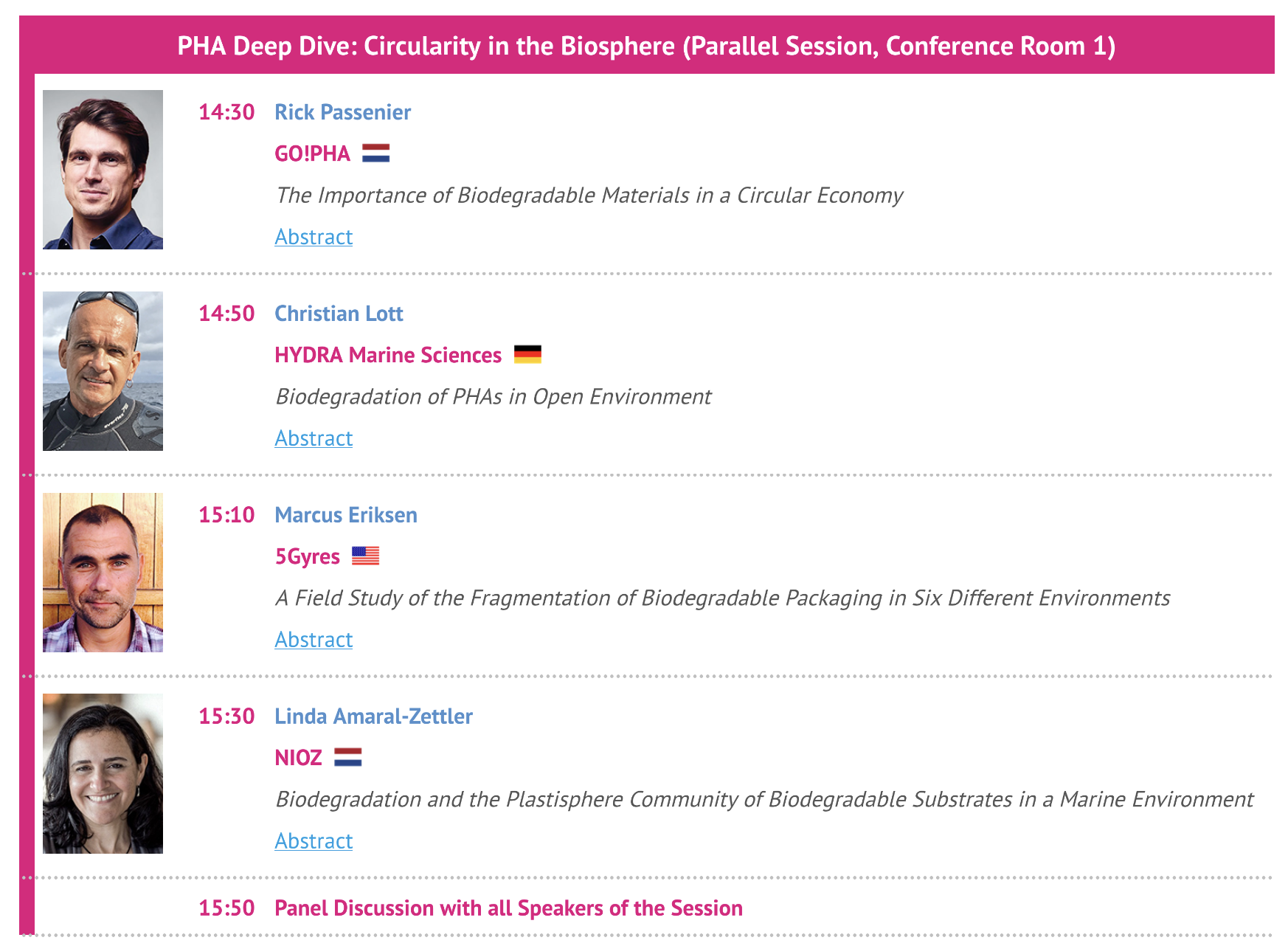 Renewable Materials Conference - PHA Deep Dive — GO!PHA