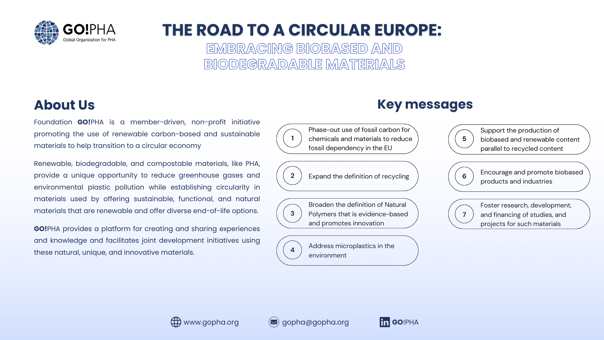 EU Manifesto — GO!PHA