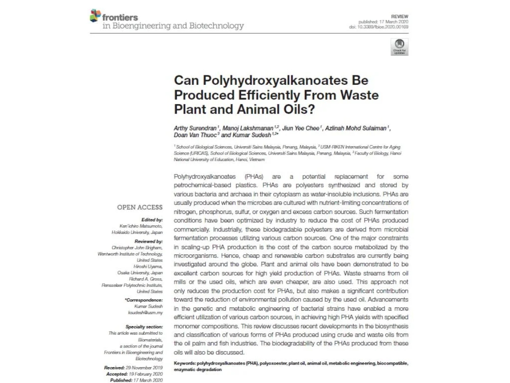 GO!PHA — PHA publications