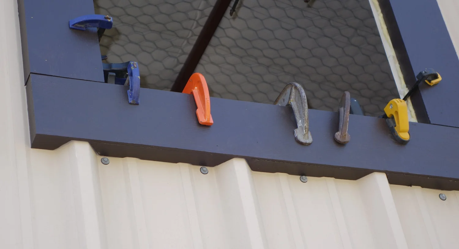 Exterior Frame Kit for metal building cutouts for exhaust fan or window ...