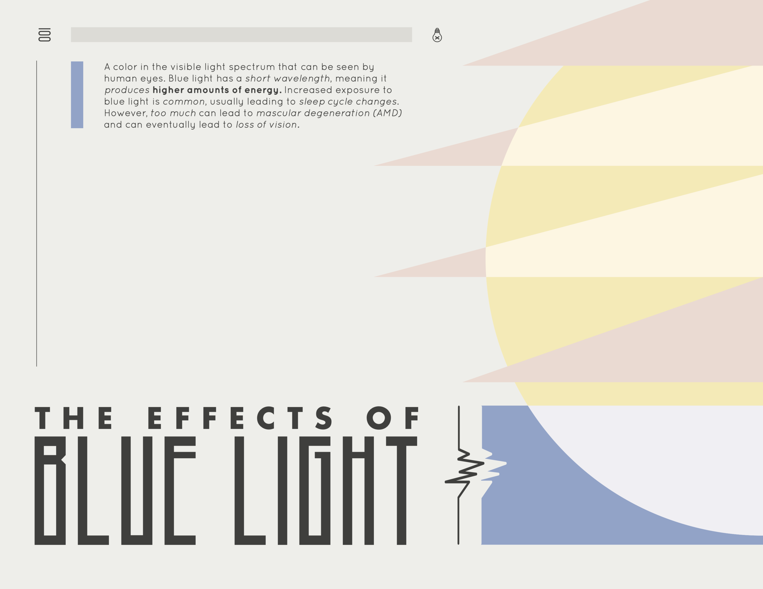 The Effects of Blue Light — amos