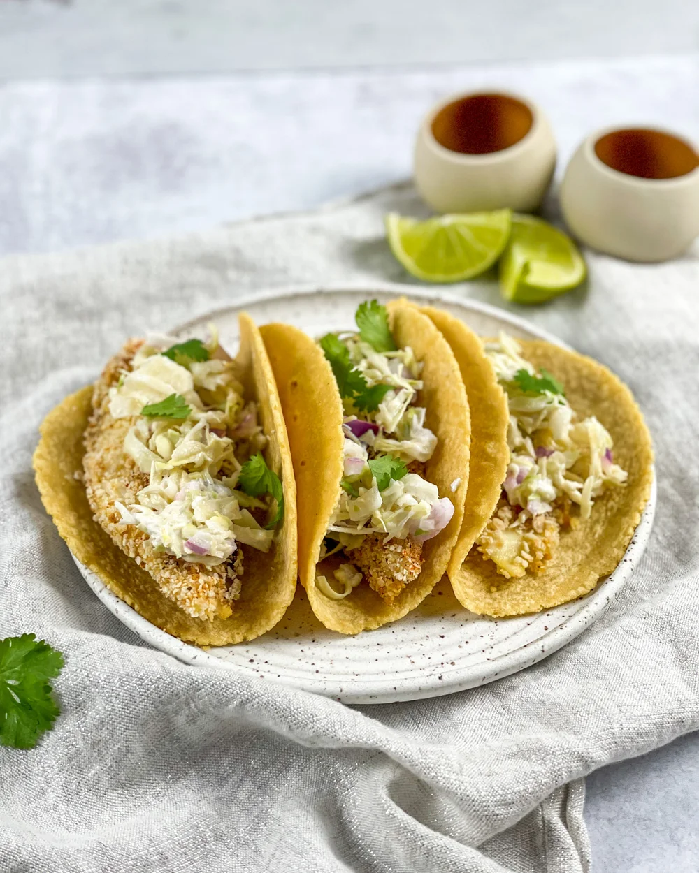 Crispy Baked Fish Tacos with the Fixin’s — Rachel Master Kitchen