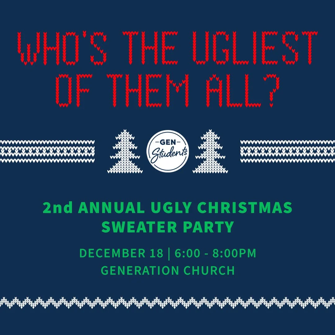 1st Annual Ugly Sweater Christmas Party