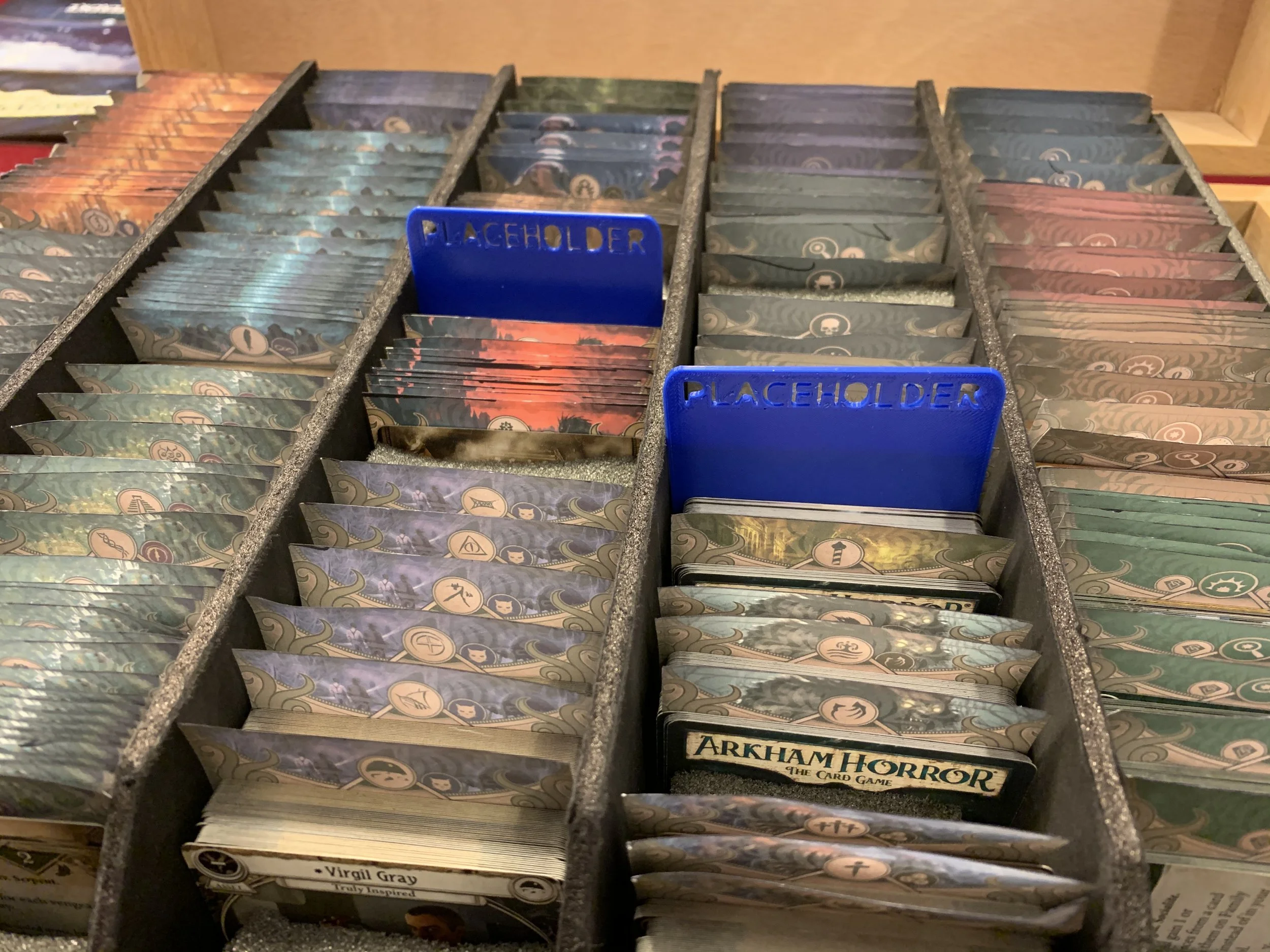 Card Placeholders — RealityFoundry - Custom 3d Printed Game Supplies