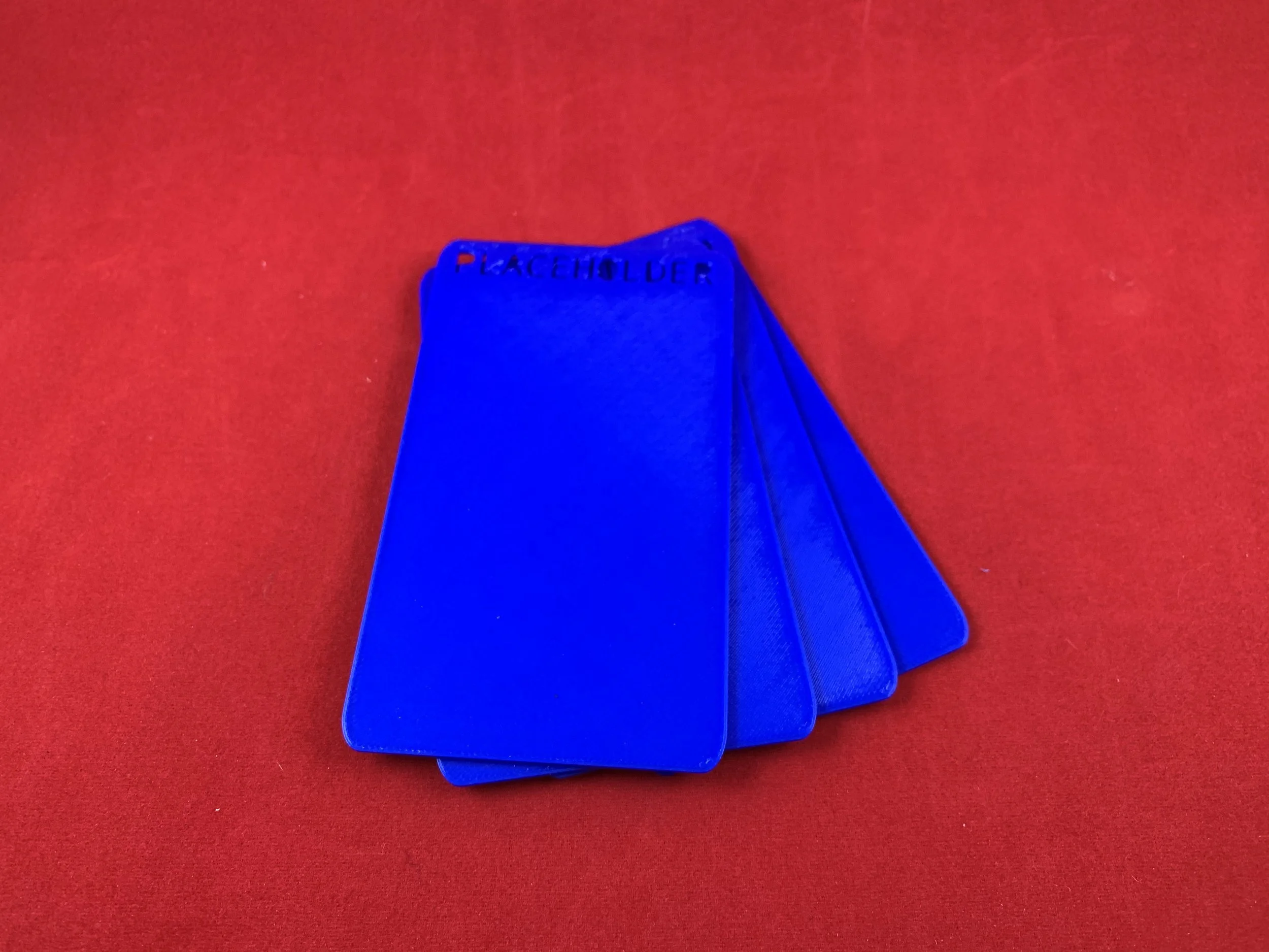 Card Placeholders — RealityFoundry - Custom 3d Printed Game Supplies