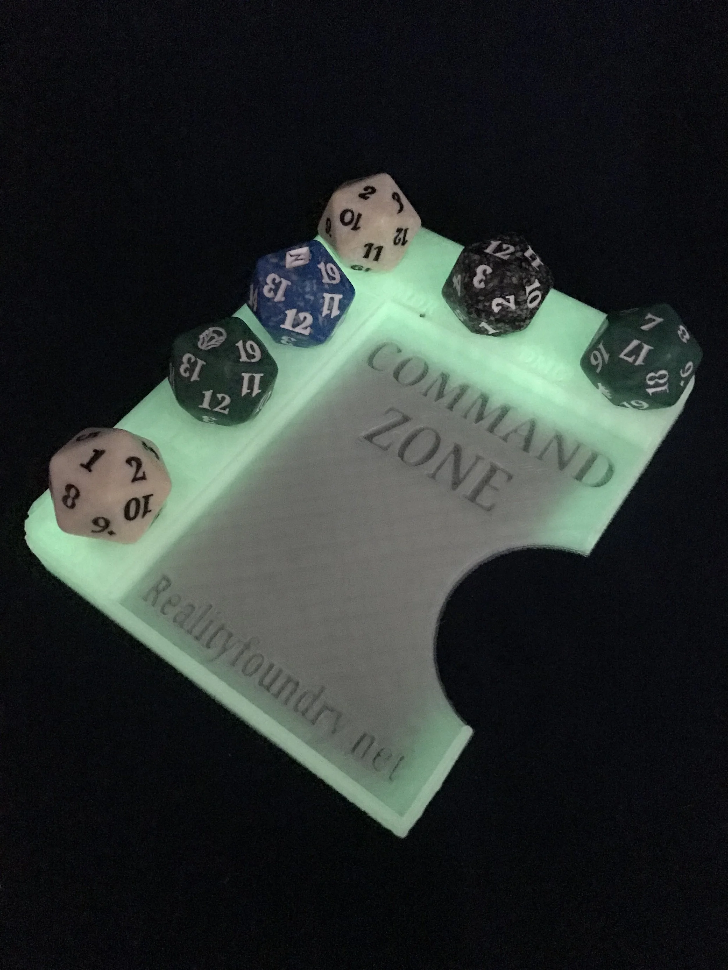 Magic the Gathering Commander Tray for Spindown Dice — RealityFoundry ...