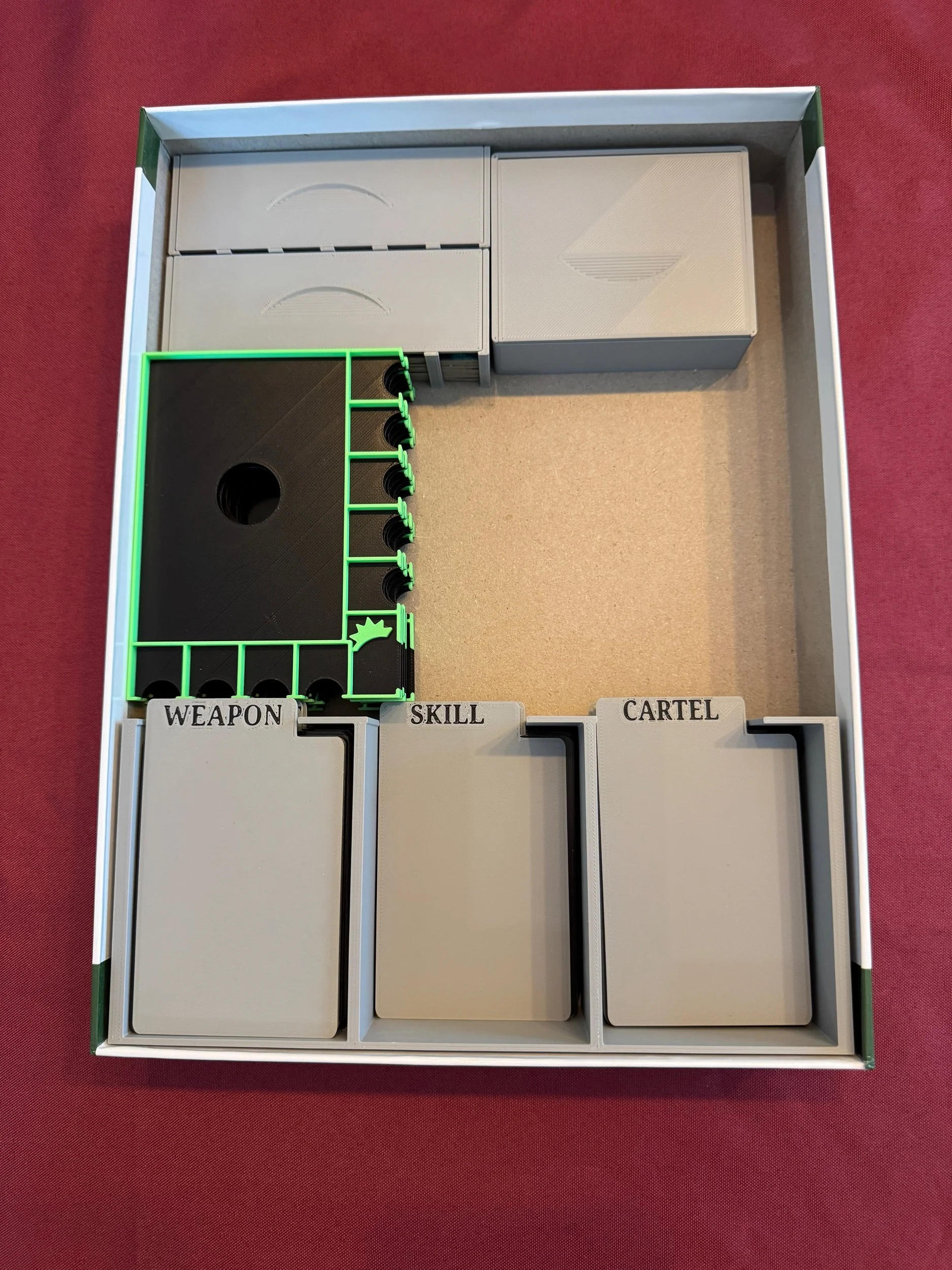 Warfighter Modern Combat Game Organizer and Soldier Trays ...