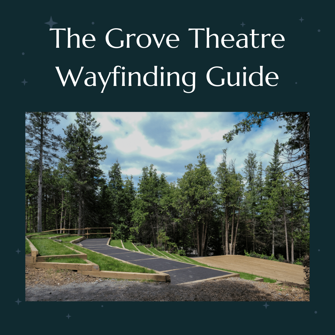 Map & Wayfinding Guide — The Grove Theatre