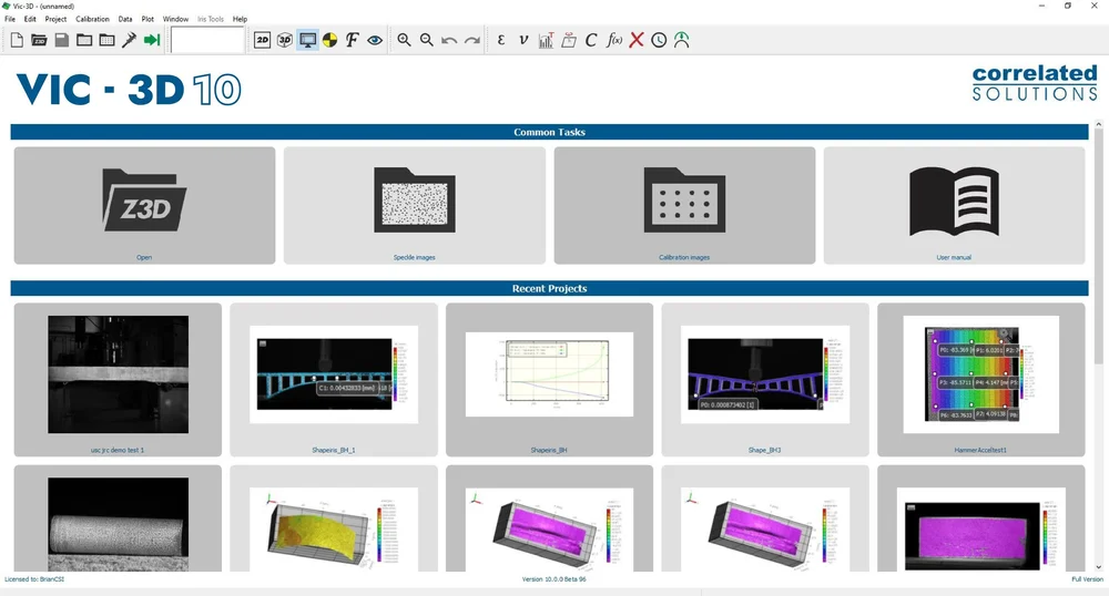 Announcing VIC-3D 10 — Correlated Solutions Digital Image Correlation