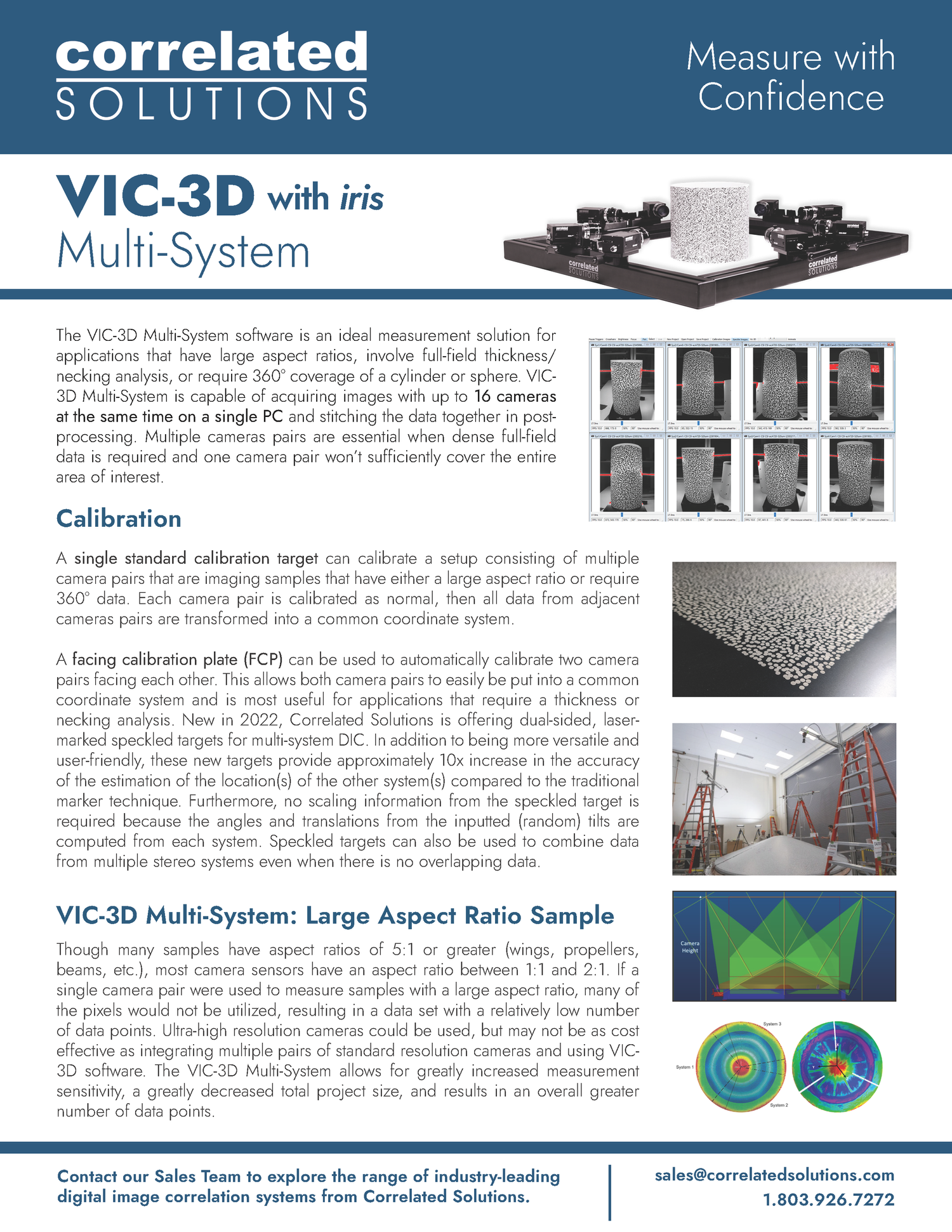 Multi-System — Correlated Solutions Digital Image Correlation