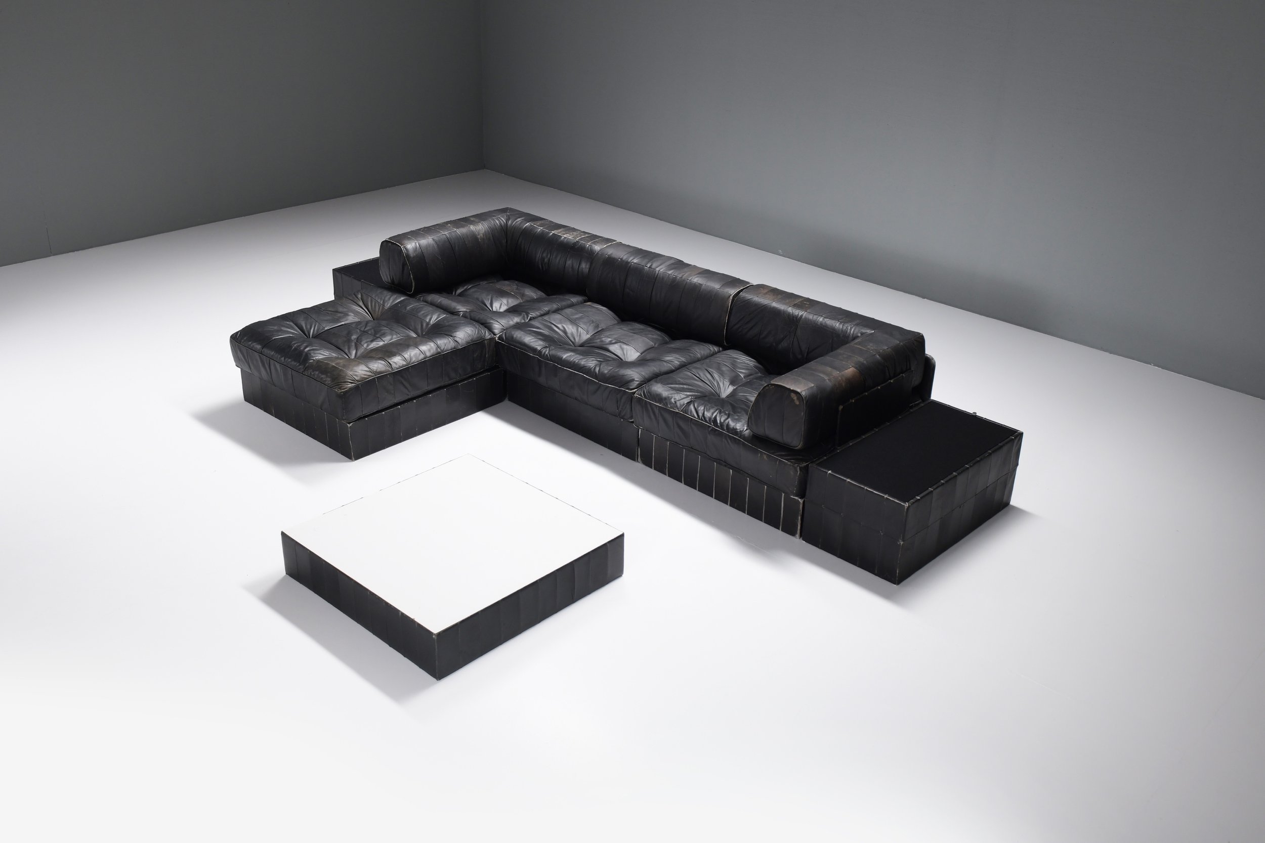 DS-88 black leather by De Sede I Aera-lab Vintage design furniture ...