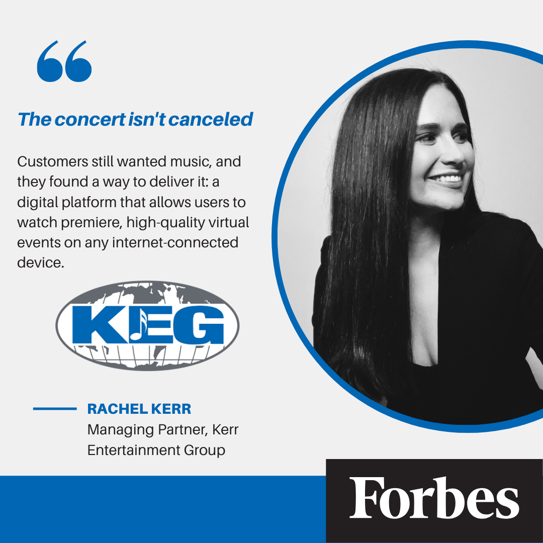 Featured in Forbes — Kerr Entertainment Group | Event Entertainment Agency