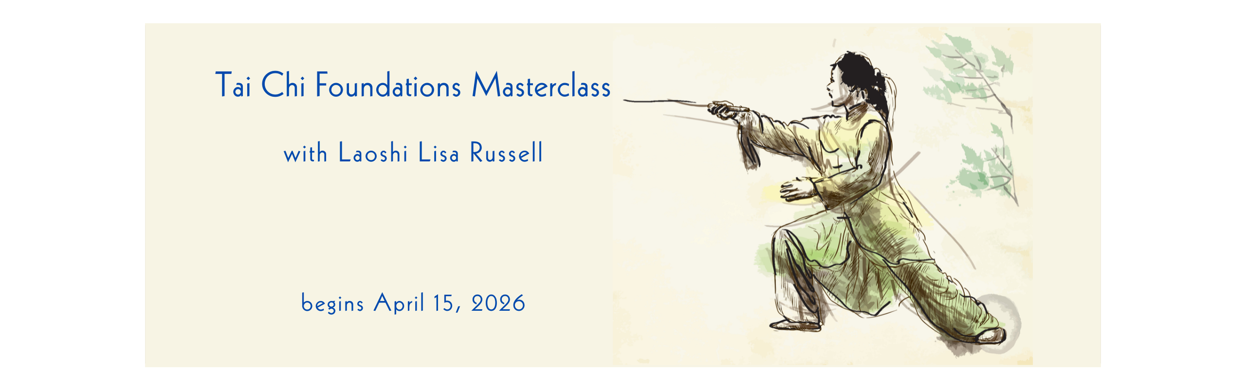 Tai Chi & Qi Gong with Lisa Russell: Classes in NY, NJ & Online