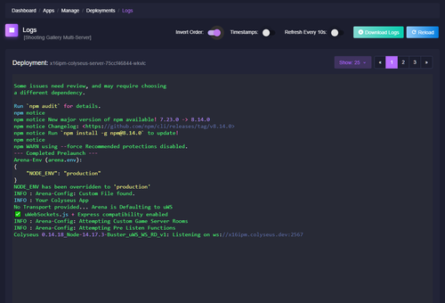 Colyseus Arena — gdubdesign
