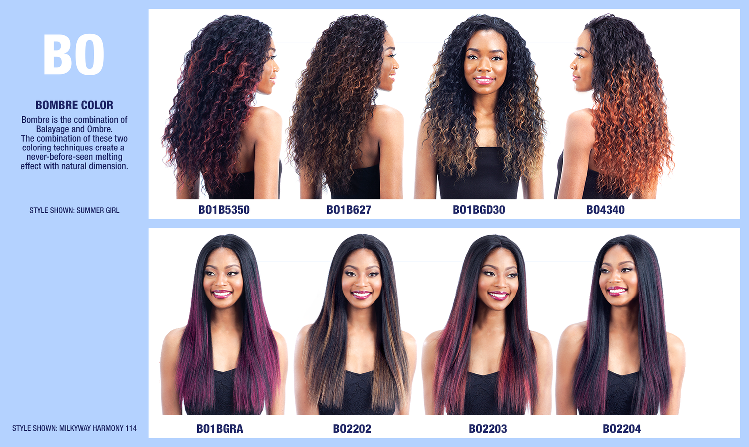 COLOR CHART — Shake-n-go