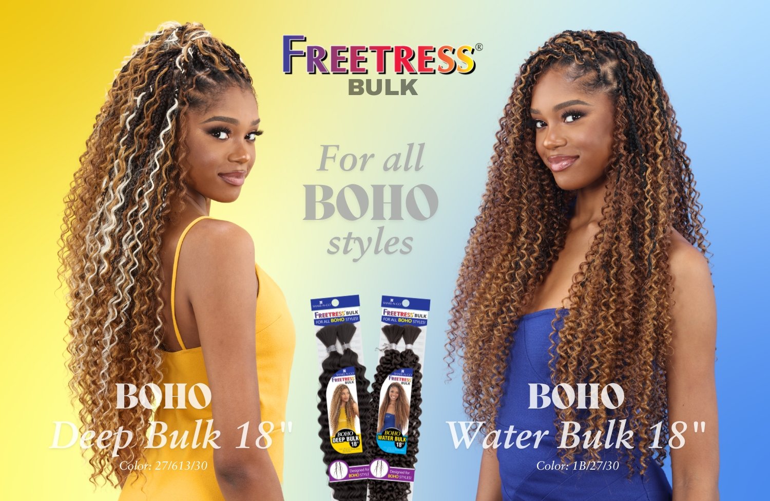 FREETRESS BOHO BULK — Shake-n-go