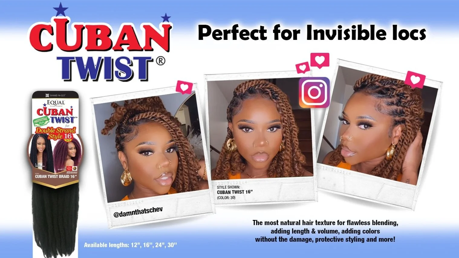 CUBAN TWIST BRAID — Shake-n-go