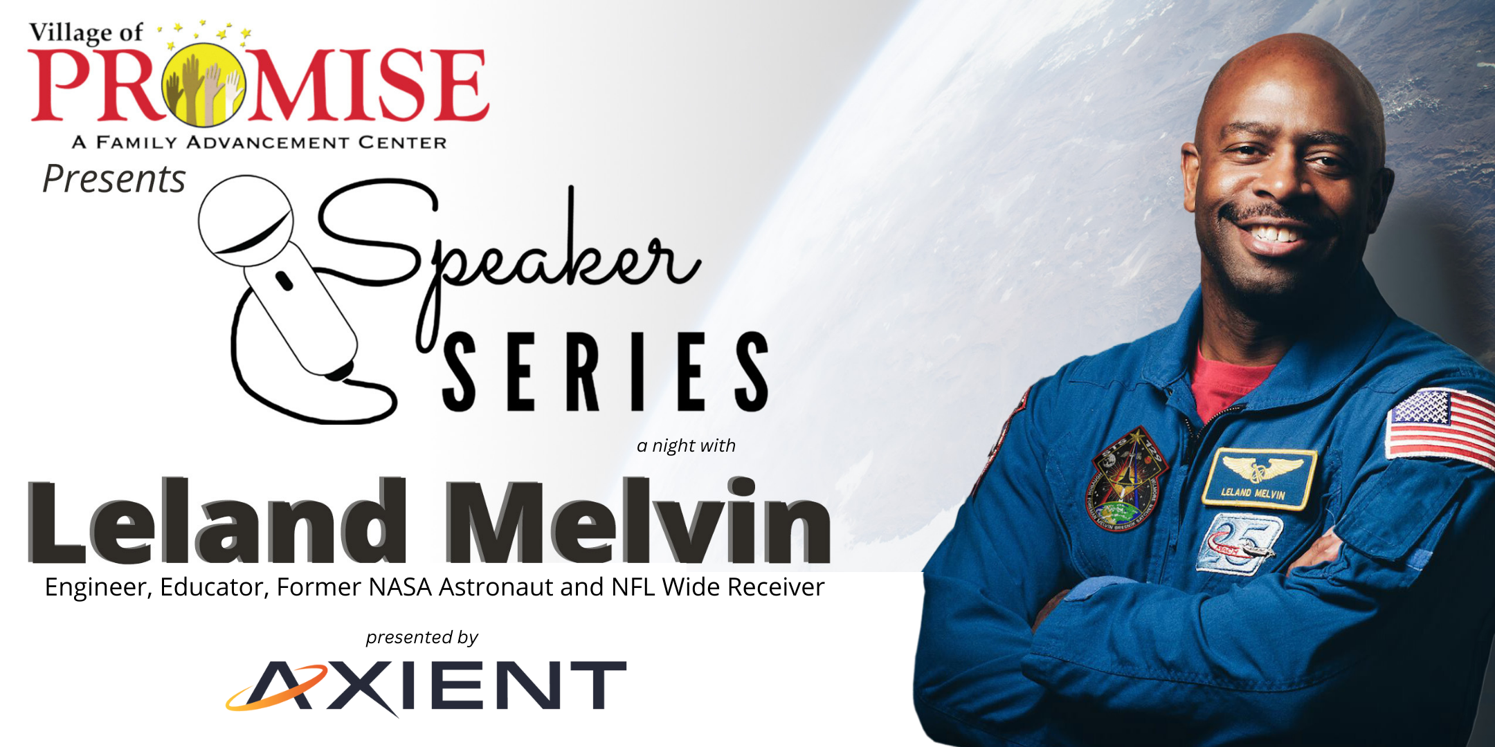 Speaker Series with Leland Melvin — Village of Promise