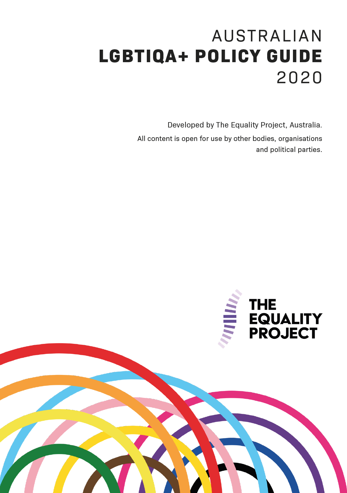 Australian LGBTIQA Policy Guide — The Equality Project